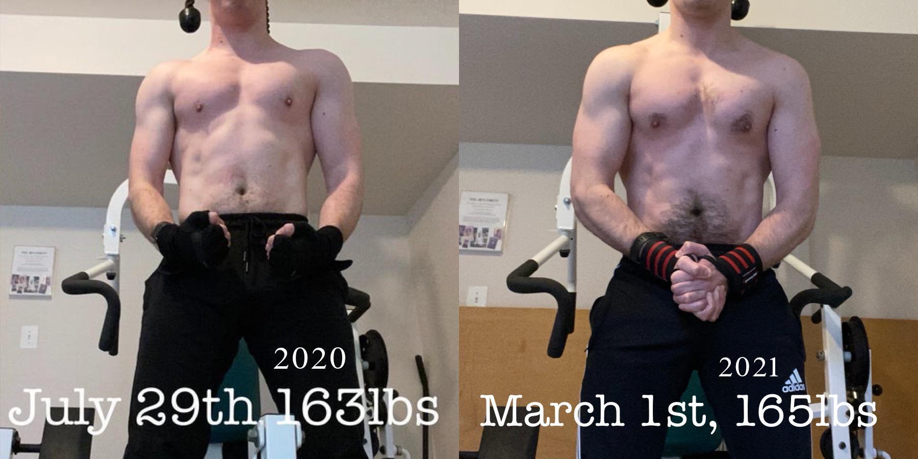 M/22/5’10” [163lbs to 165lbs] (7 months) | Scrolller