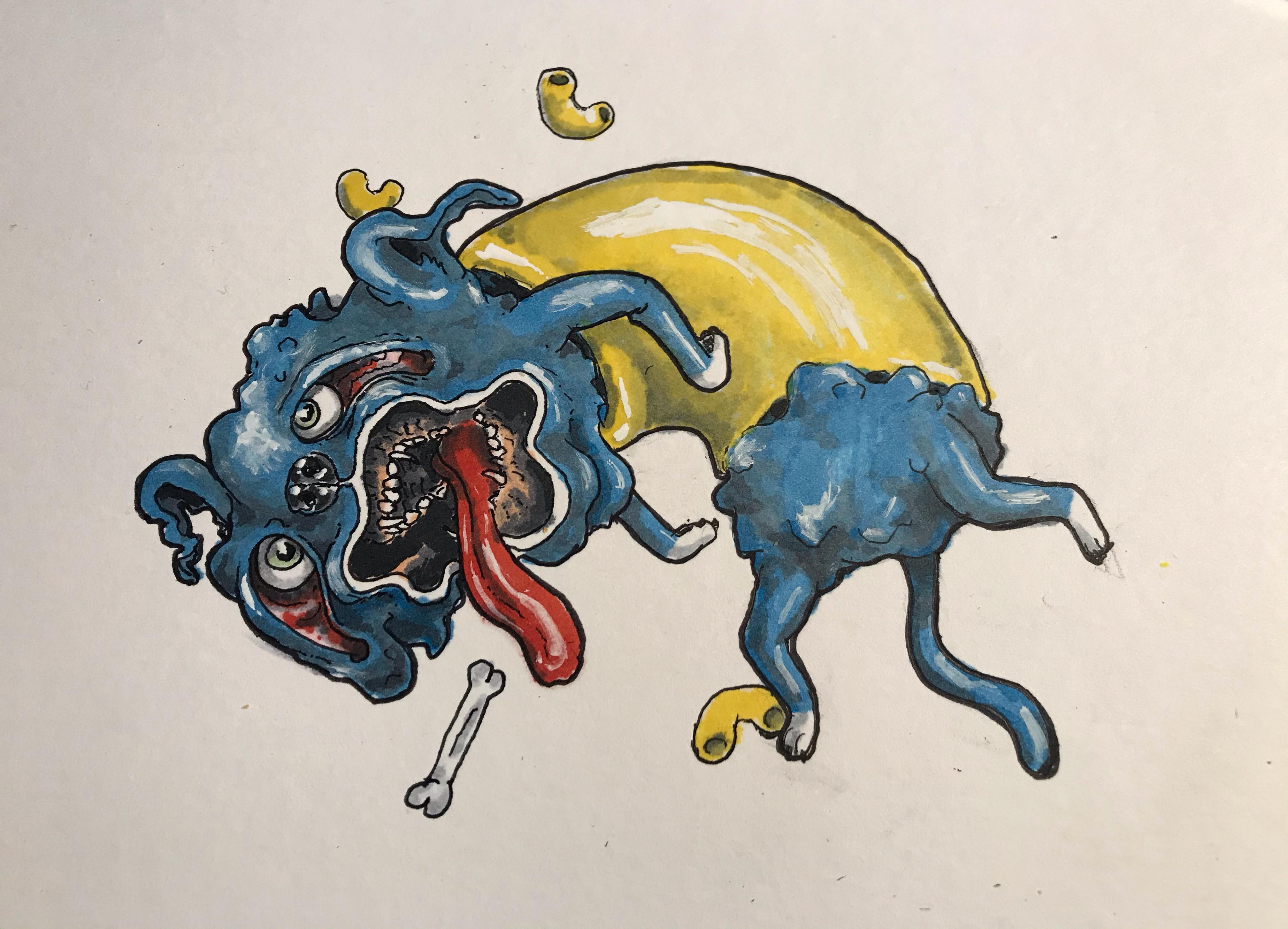 Macaroni Dog | Scrolller