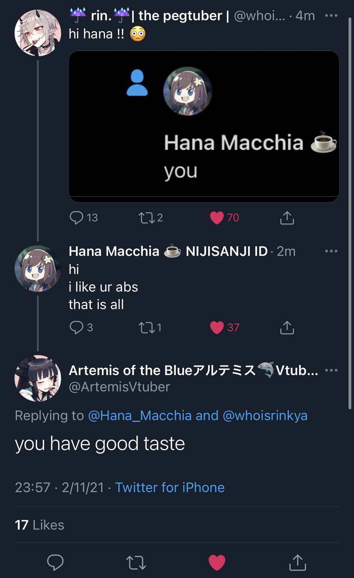 Macchia’s interactions with these EN vtubers are amazing | Scrolller