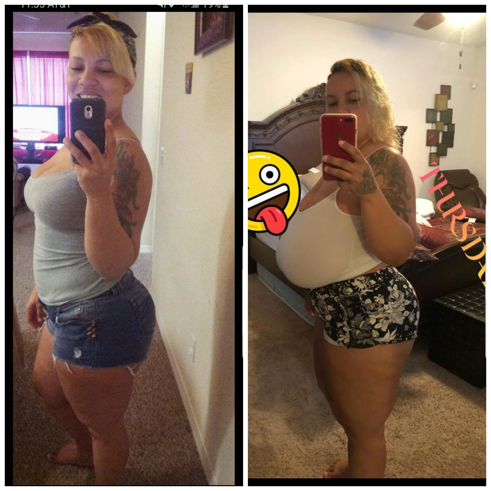 Macromastia case revelling in her growth before it got too extreme (BG) | Scrolller