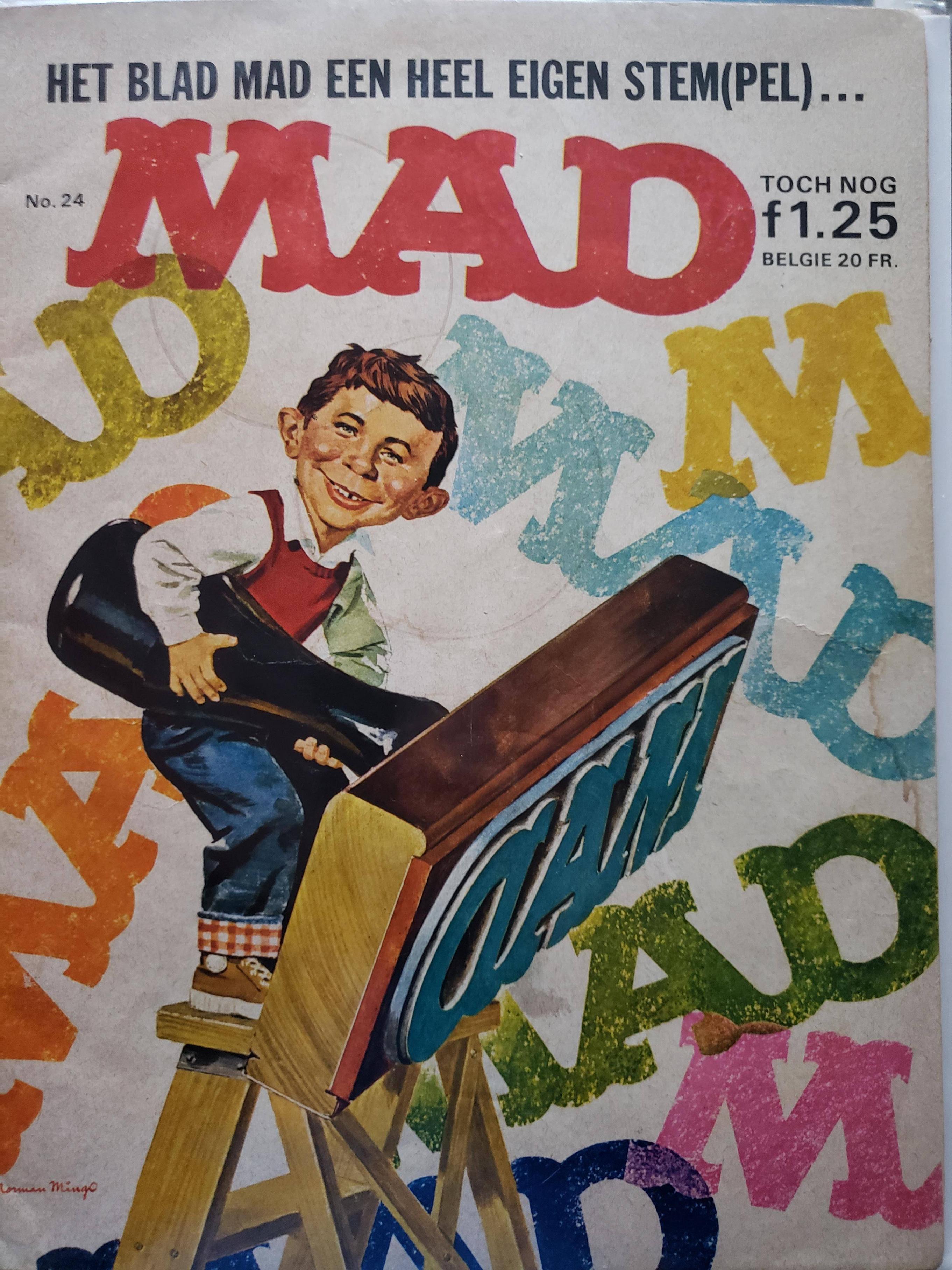 MAD #24 (Netherlands) - 1963. Recent addition to my collection. | Scrolller
