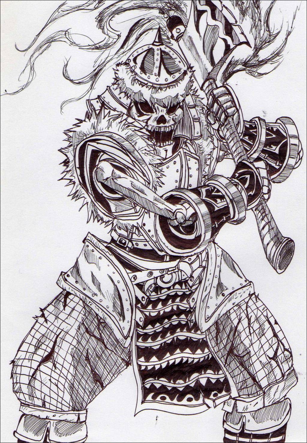 Madaxe the skeleton captain | Scrolller