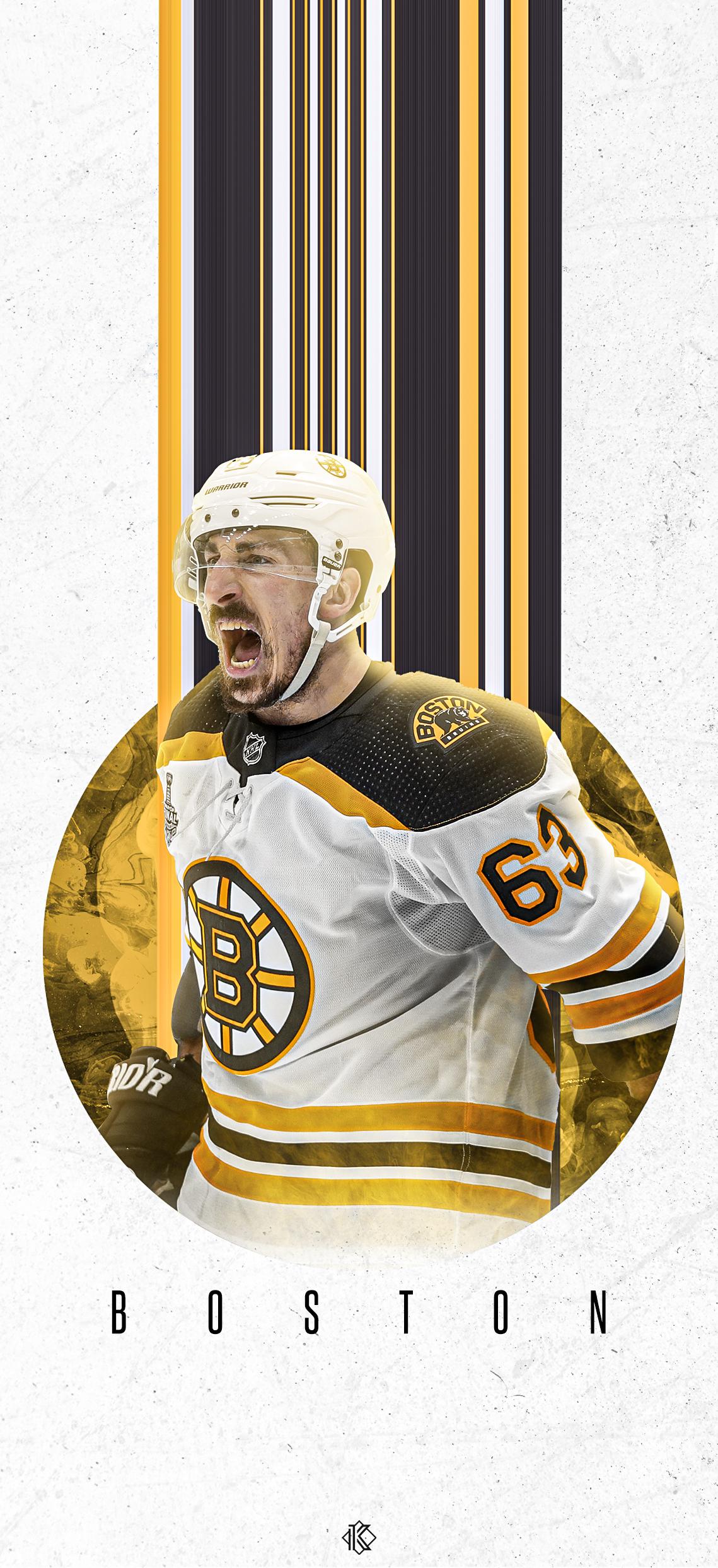Made a Bruins phone wallpaper - Going through each team and doing one player per team in this ...