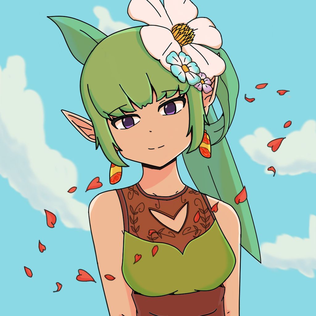 Made a fanart for our lazy leaf fairy 🍃 | Scrolller