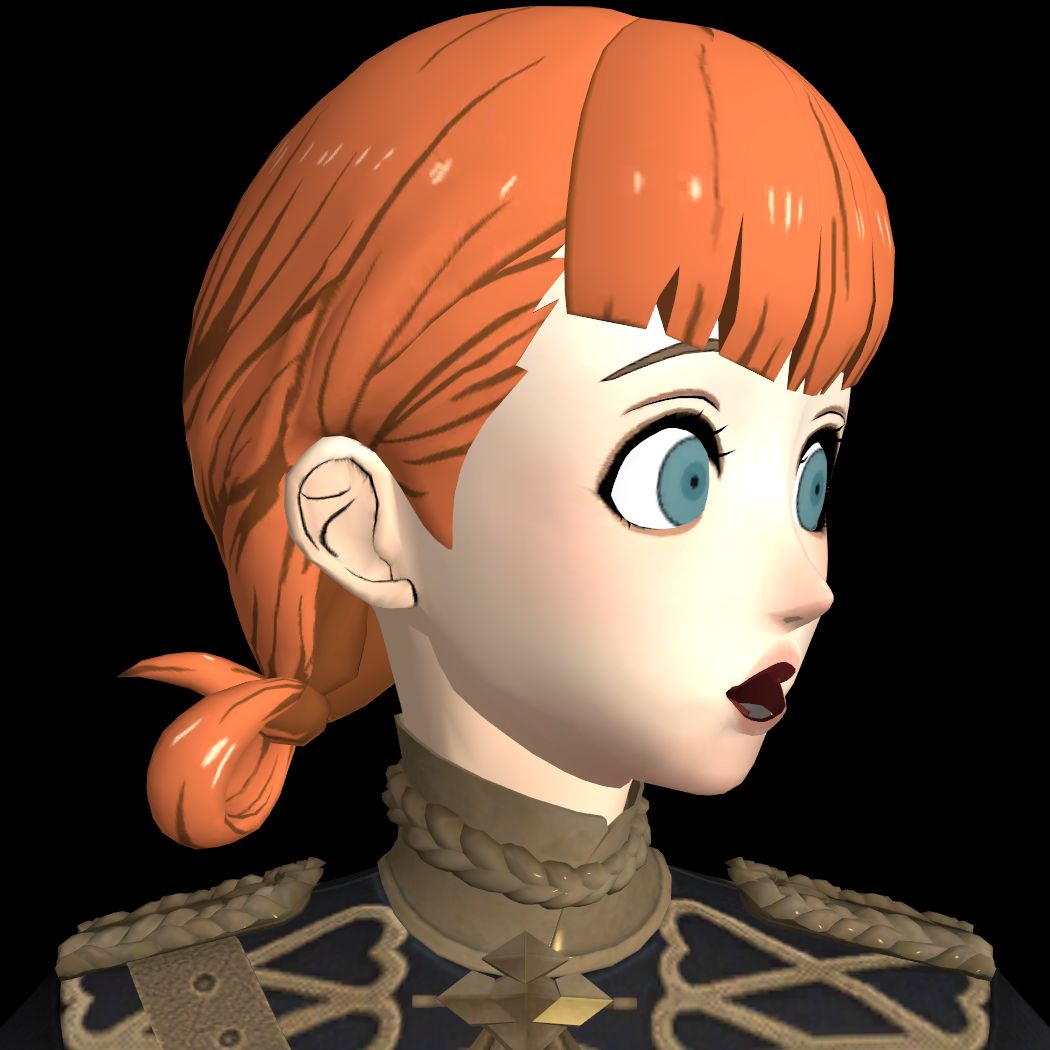 Made a poggers Annette with her model for some reason. | Scrolller