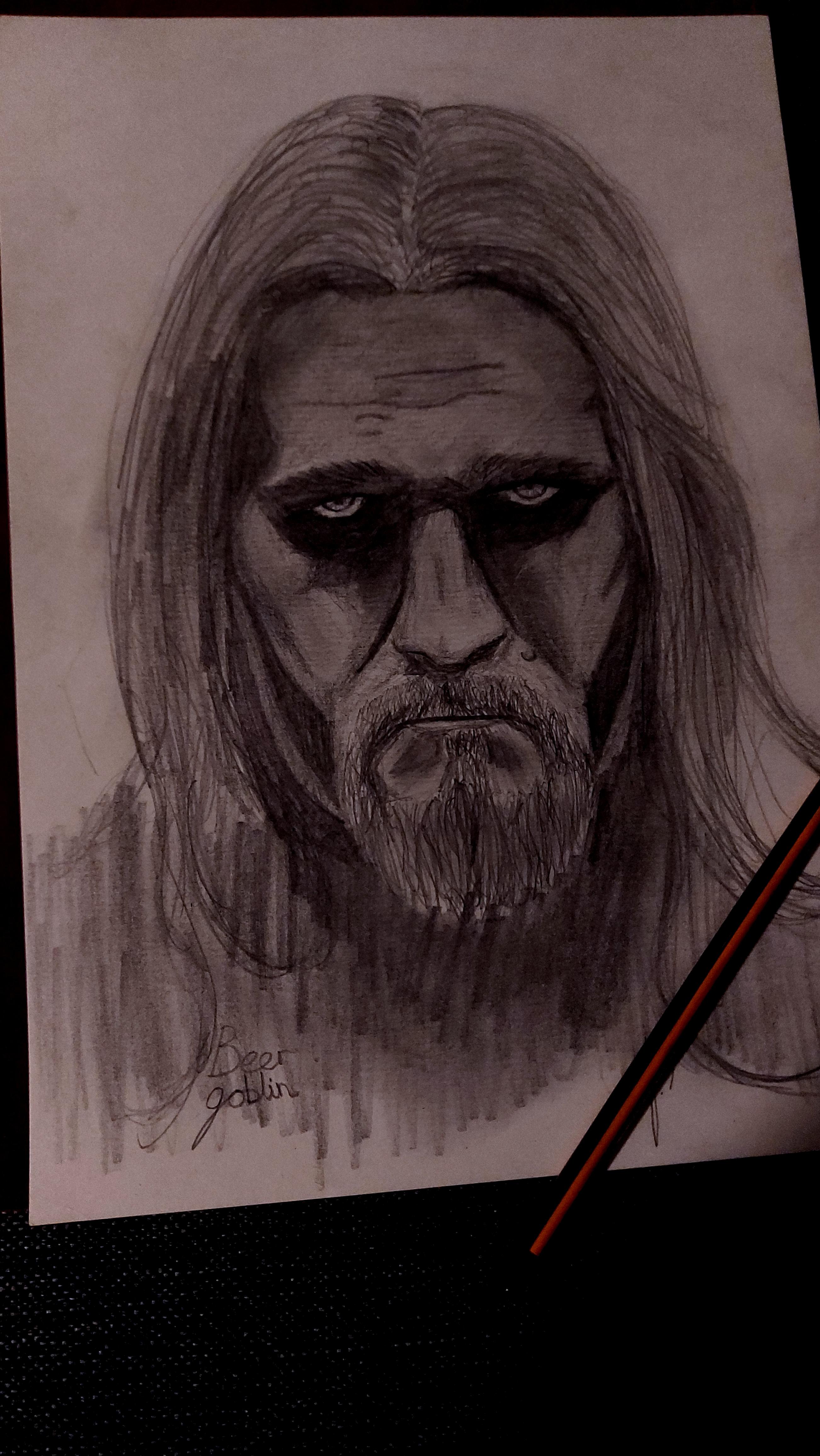 Made a quick drawing of Attila | Scrolller