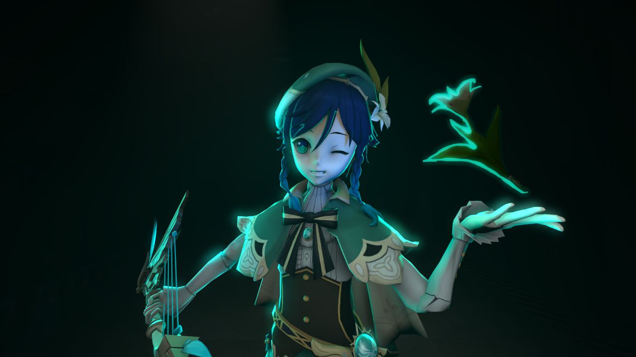 Made a Venti Poster in celebration of the Windblume Festival! | Scrolller