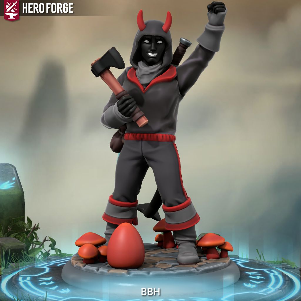 Made BBH in Hero Forge | Scrolller