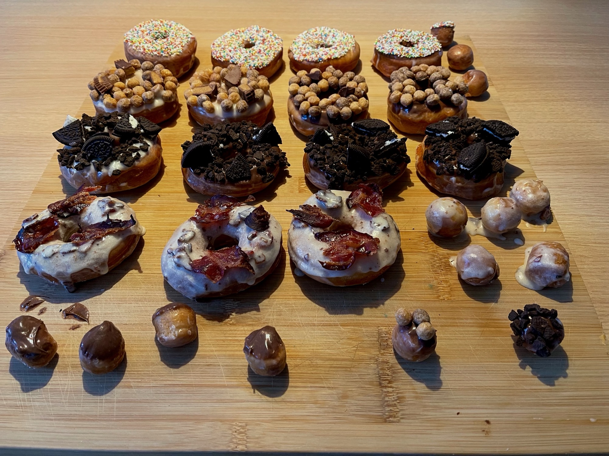 Made donuts yesterday. Liked it so much I decided to make some again. | Scrolller
