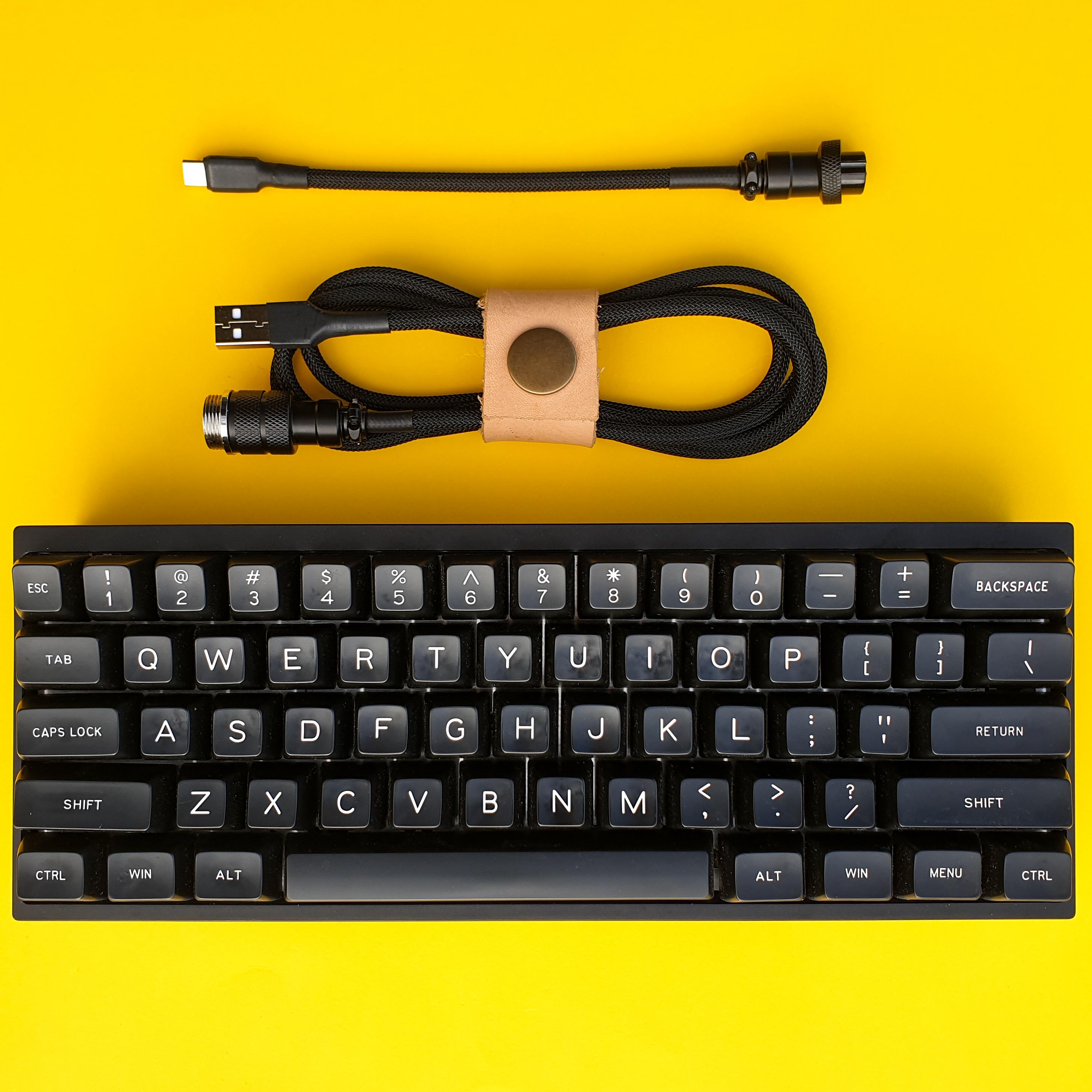 Made my own detachable cable for my keyboard (and made a video to show you how!) | Scrolller