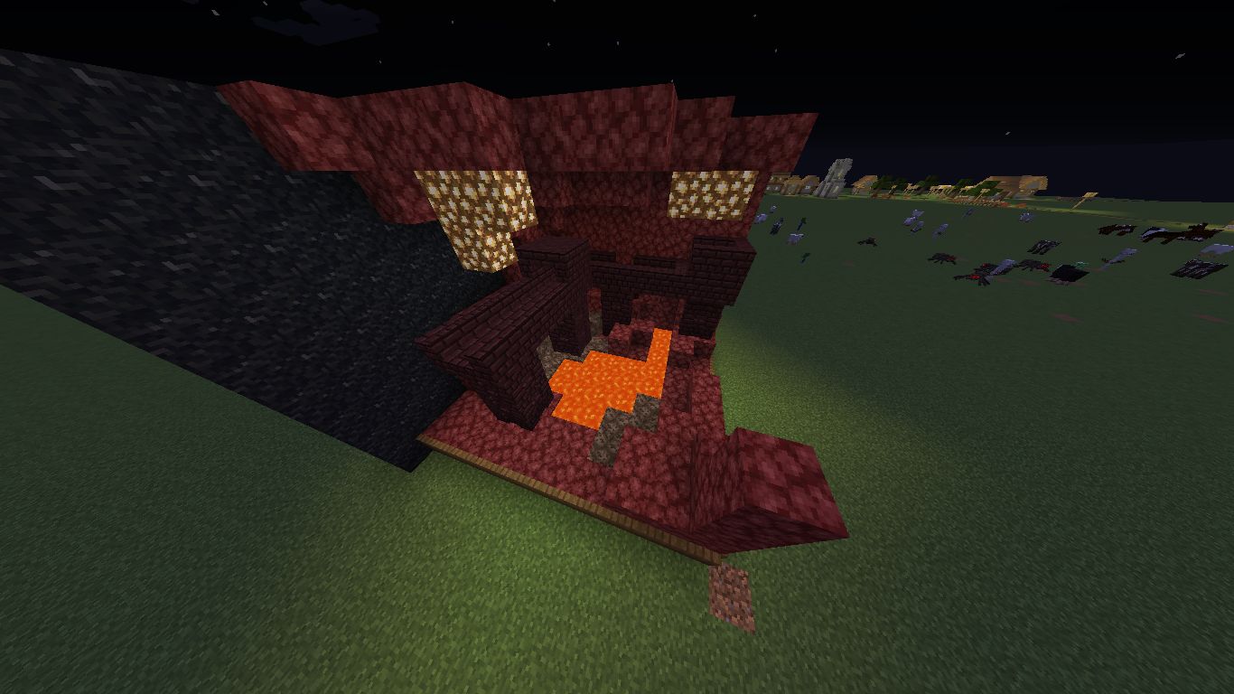 Made My own mini nether fortress | Scrolller
