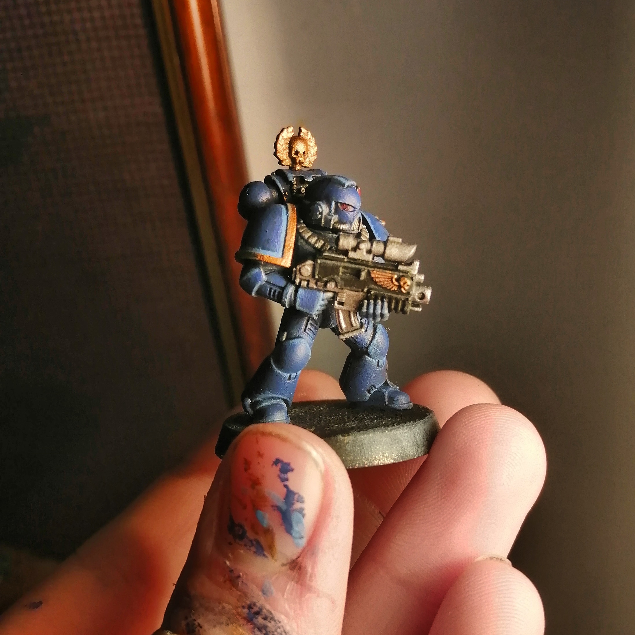 Made progress on my space marines! | Scrolller