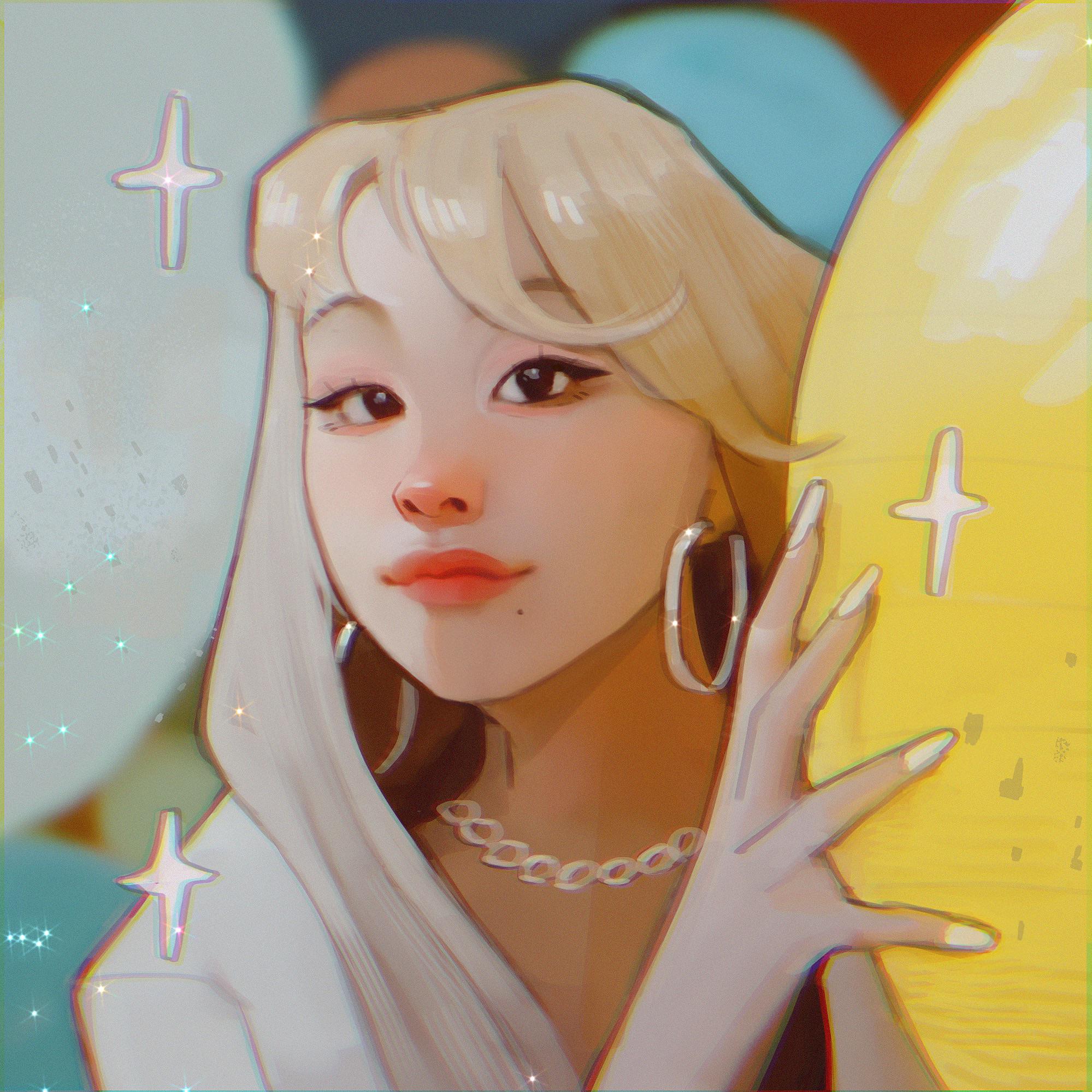 made some art inspired by chaeyoung + dahyun’s melody project!! | Scrolller