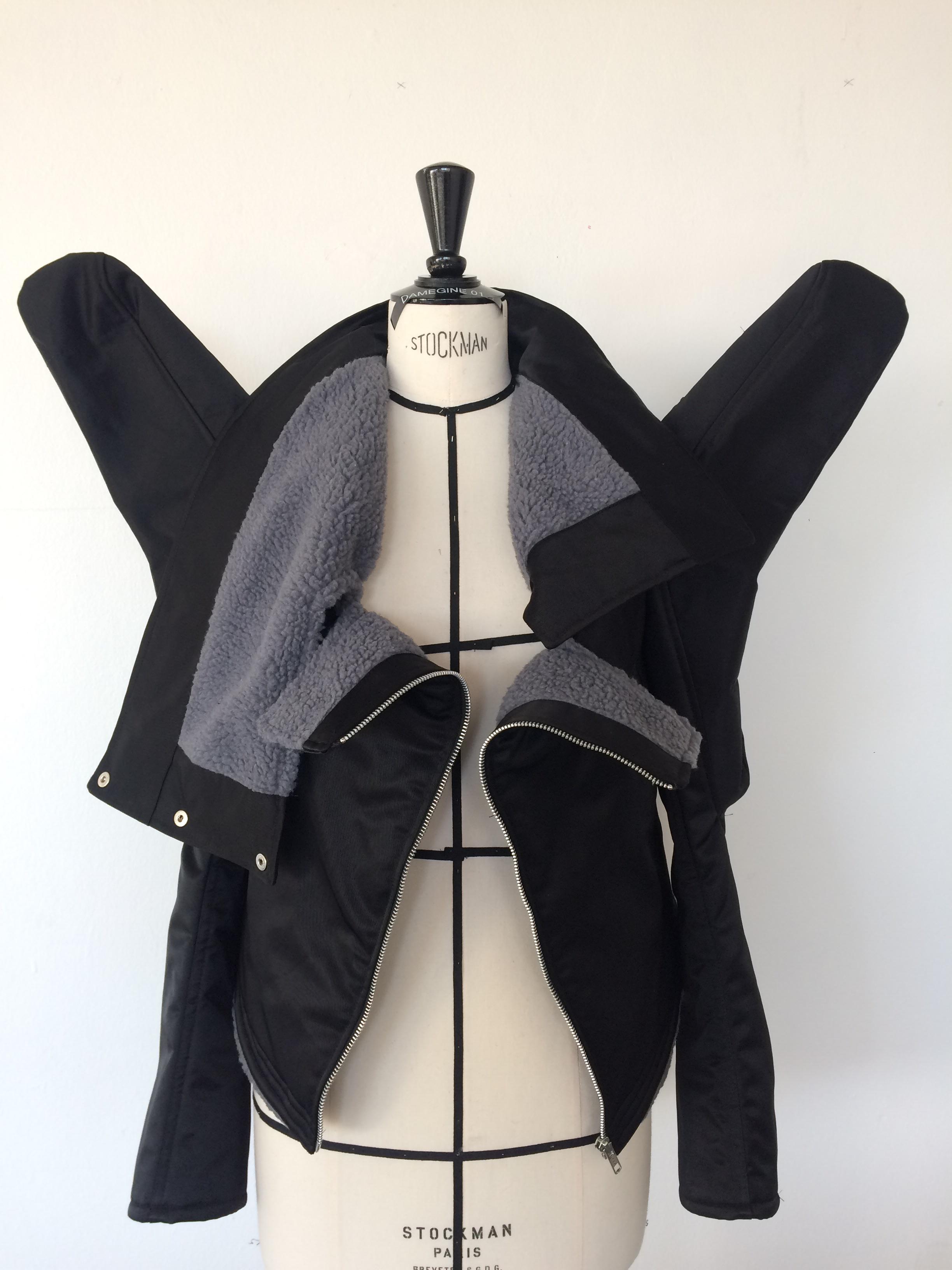 Made this Cyberpunk inspired biker bomber jacket for school, hope you like it. | Scrolller