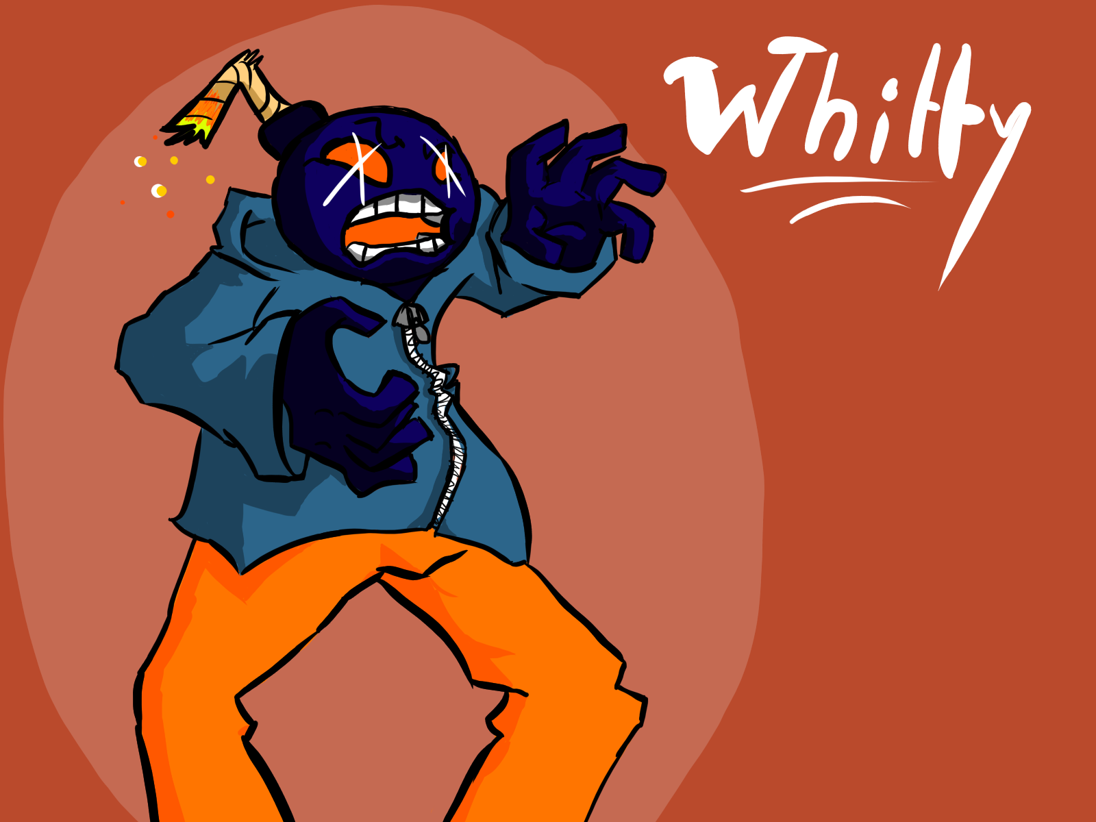 made whitty from the vs whitty mod :D | Scrolller