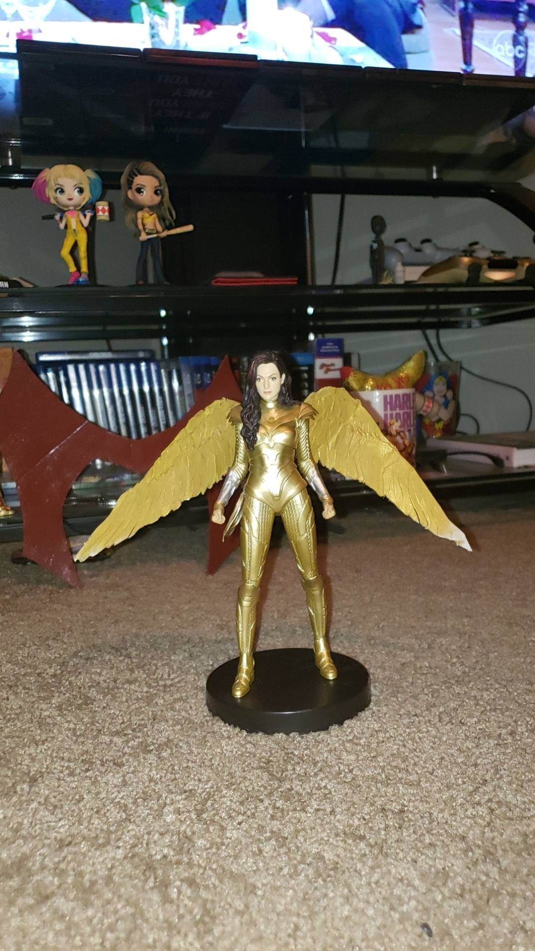 Made wings for my statue, looks decent.😄 | Scrolller