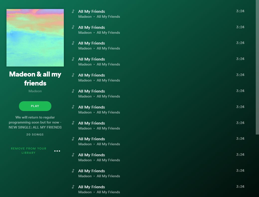 Madeon's Spotify Playlist | Scrolller