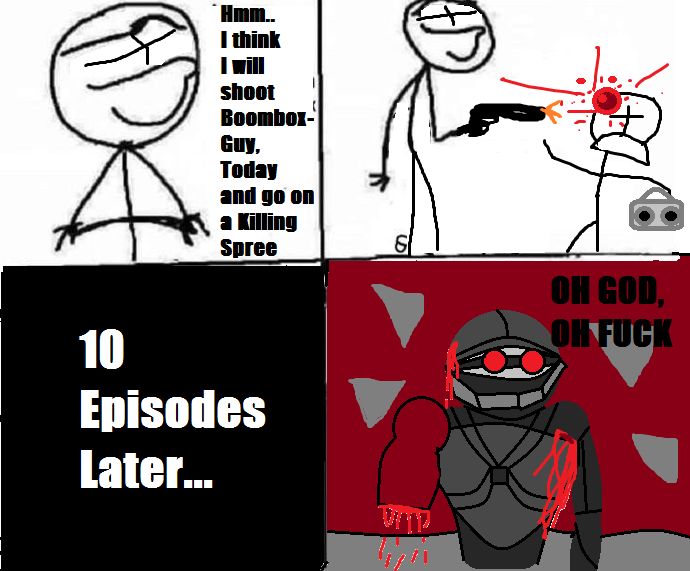 Madness Combat in 4 panels. | Scrolller