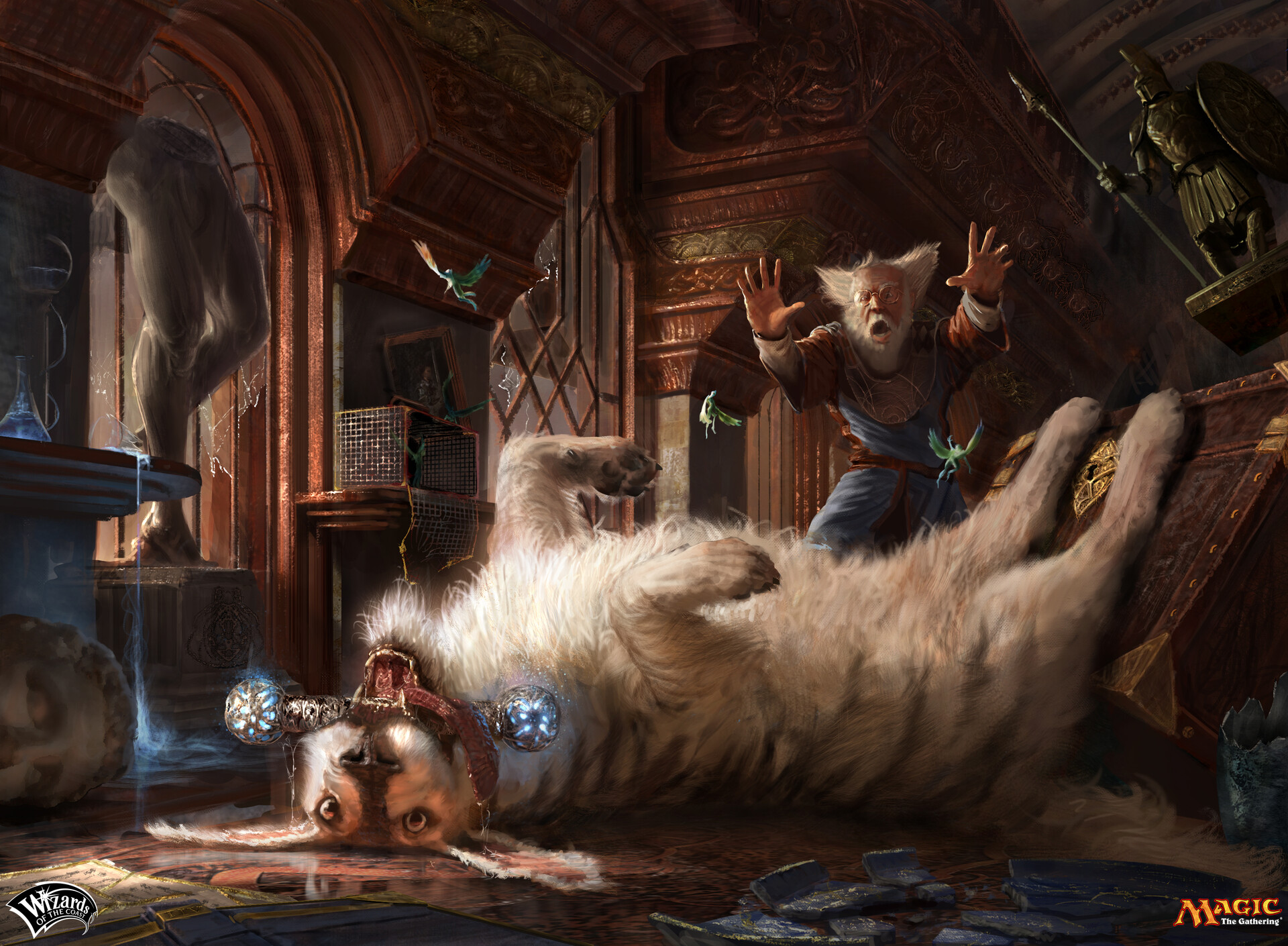 Magic the Gathering: "Rambunctious Mutt" by Campbell White | Scrolller