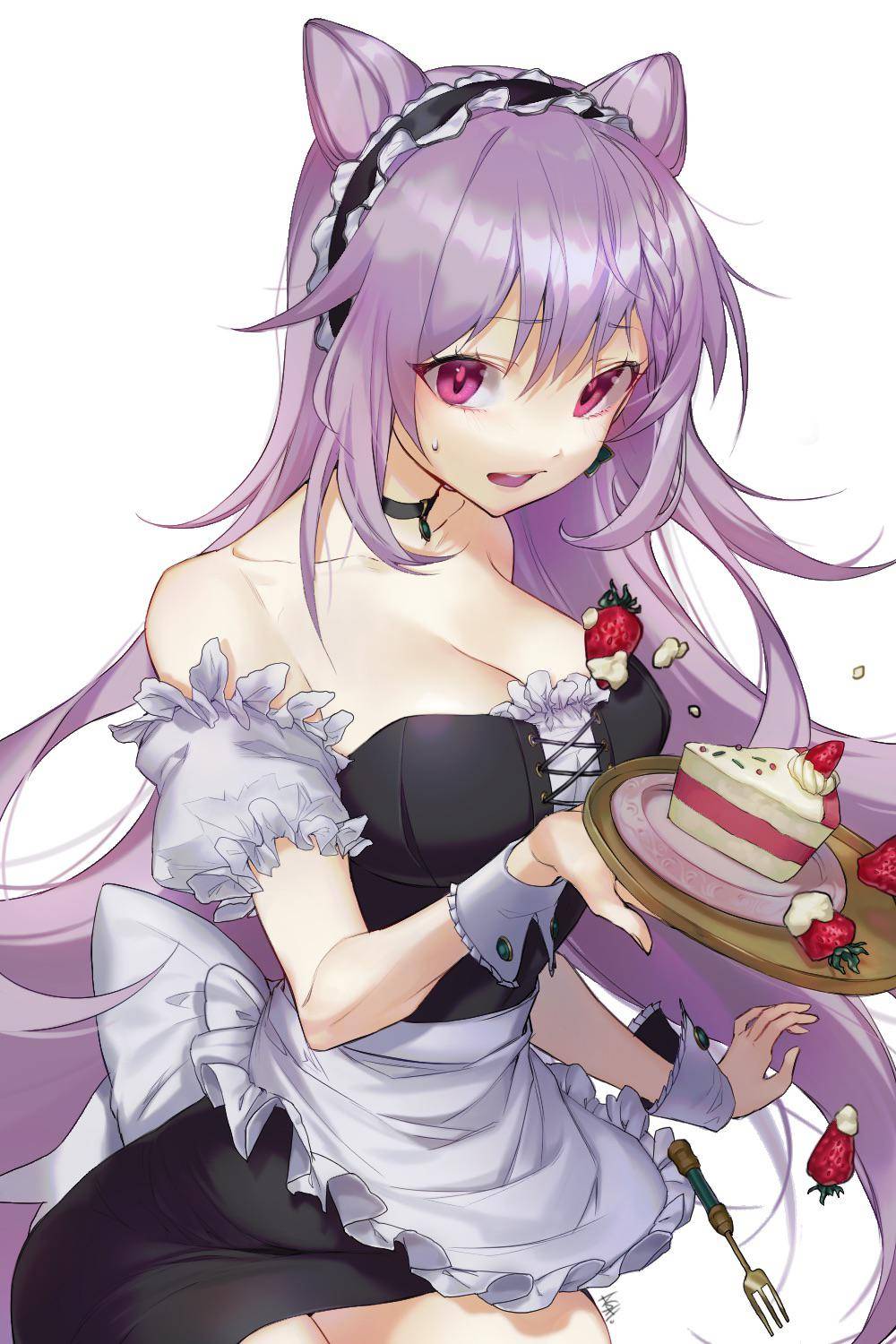 Maid Keqing (By ASH) | Scrolller