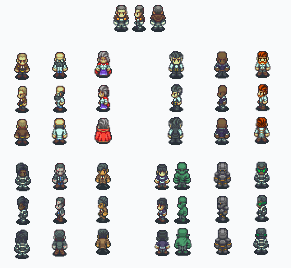 Main character plus squad members for my Call of Cthulhu style RPG | Scrolller