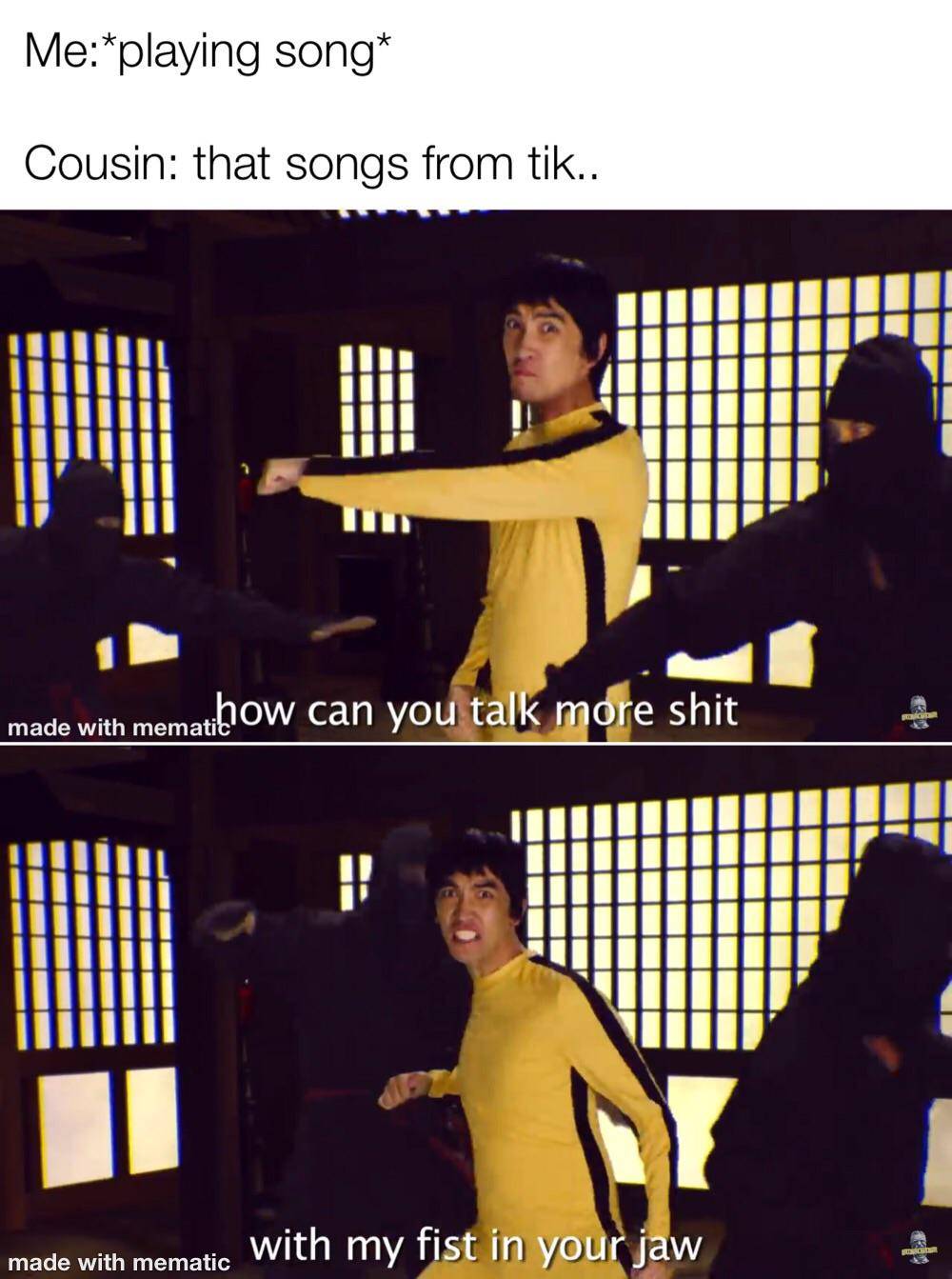 Making a meme from every Erb Bruce lee vs Clint eastwood | Scrolller