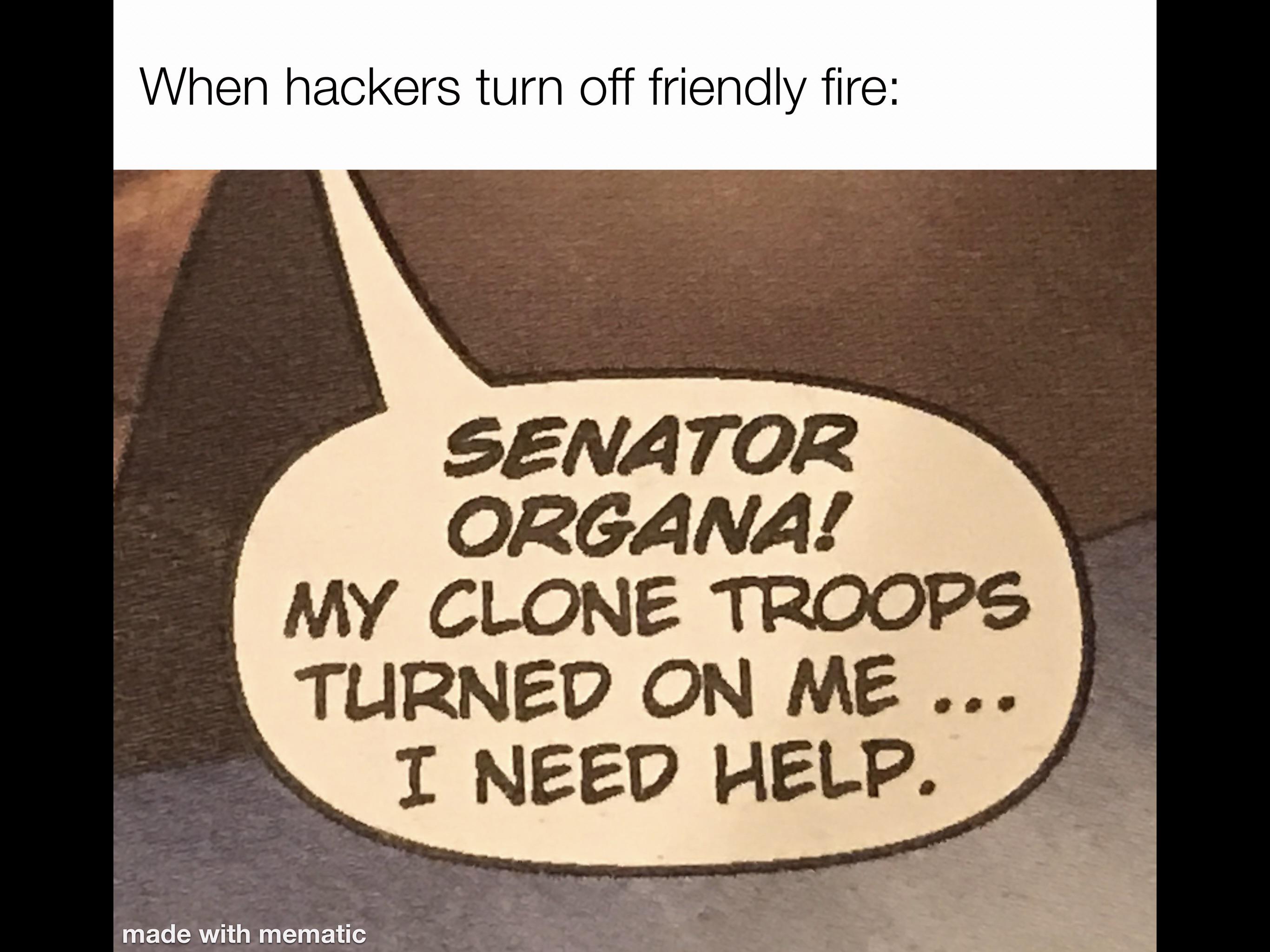 Making a meme of every line of the ROTS comic: post 473 | Scrolller