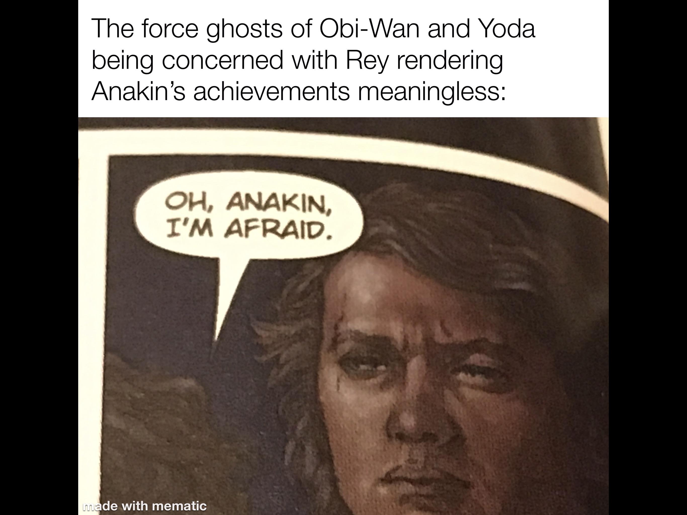 Making a meme of every line of the ROTS comic: post 460 | Scrolller