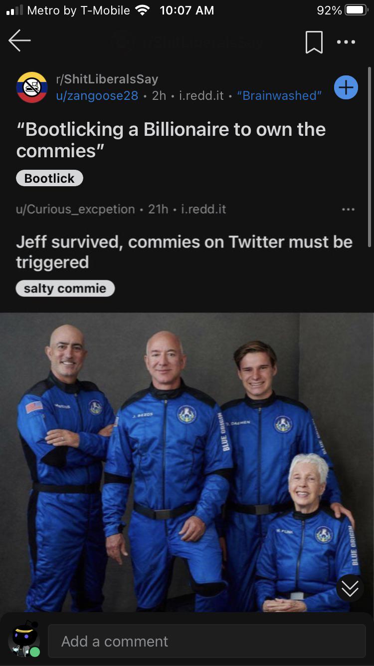 Making fun of commies = Bootlicking😂 | Scrolller