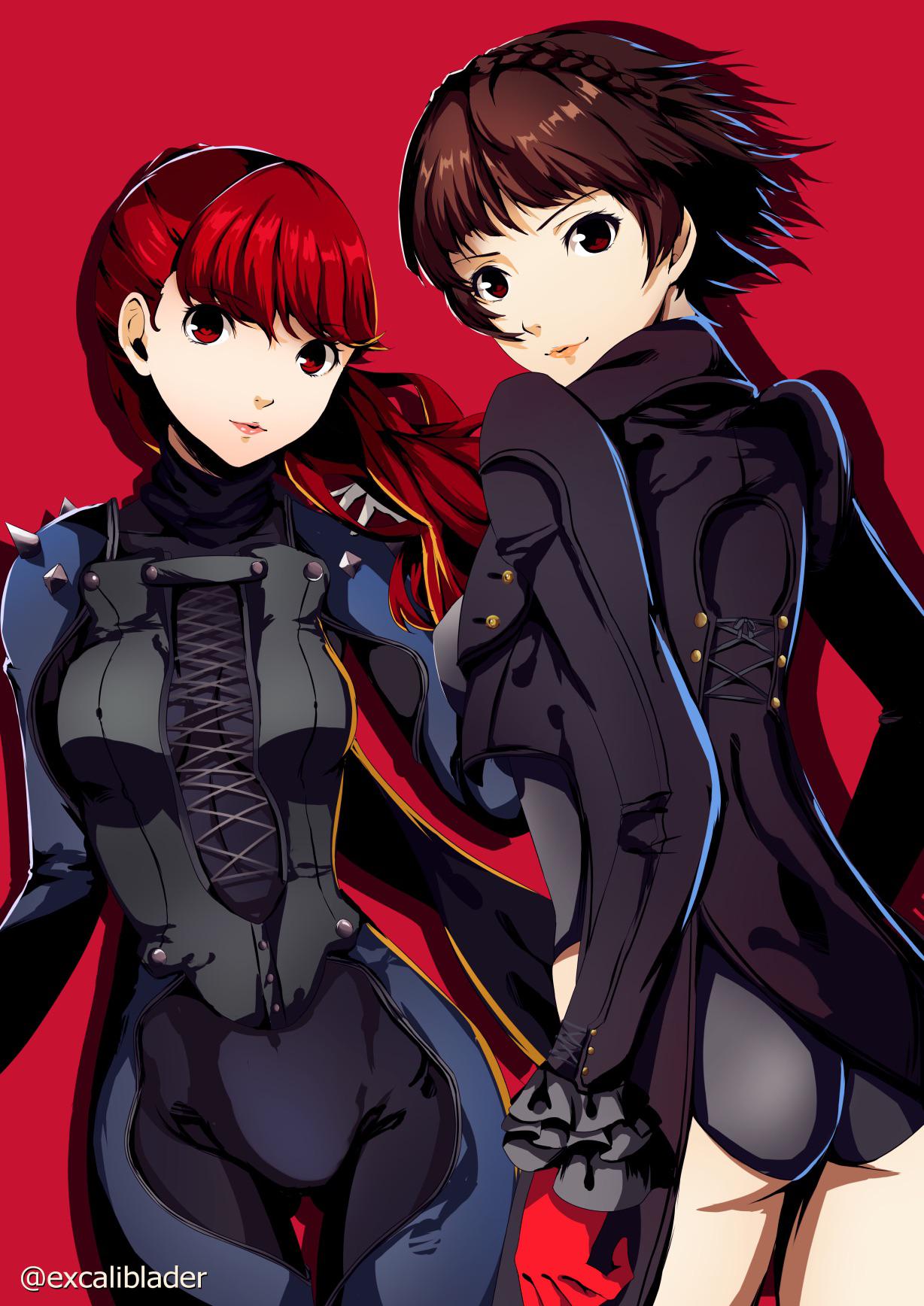 Makoto and Sumi outfit swaps. Whew lad | Scrolller