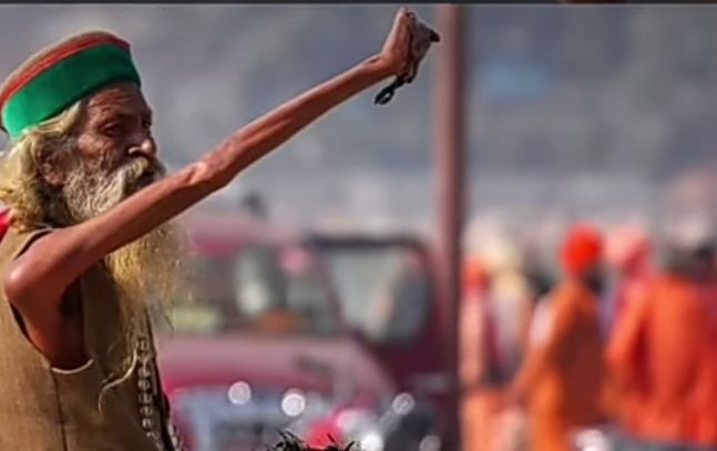 Man has kept this arm raised for over 40 years | Scrolller