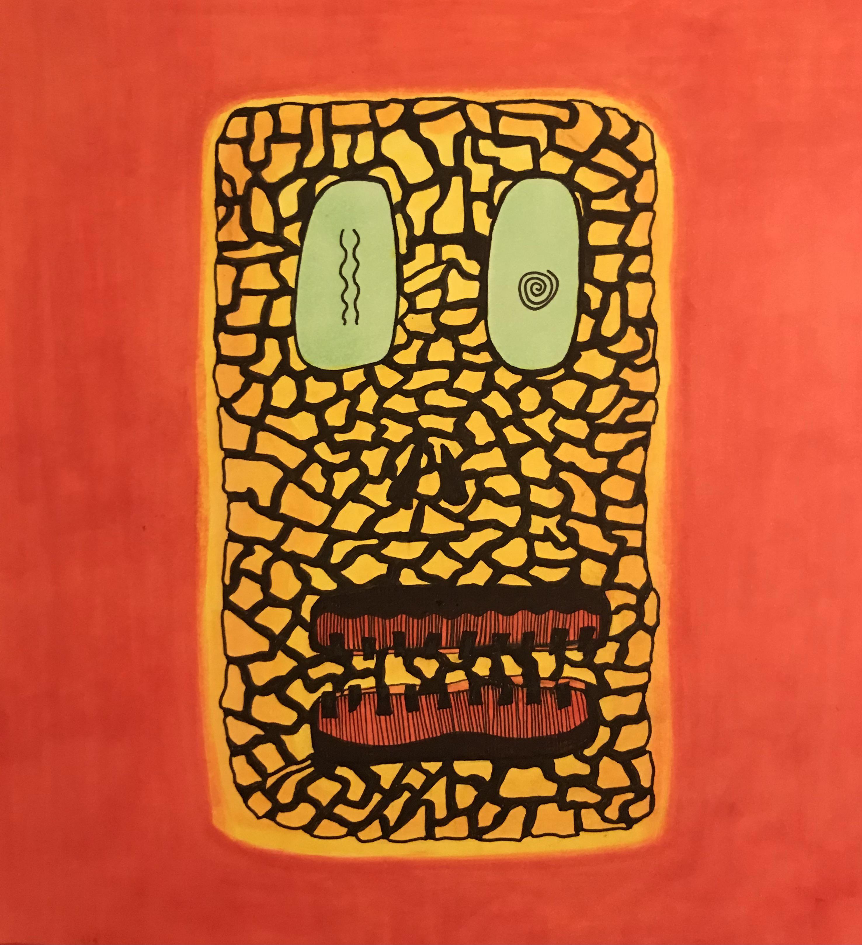 Mangose - me, markers, 2021 | Scrolller