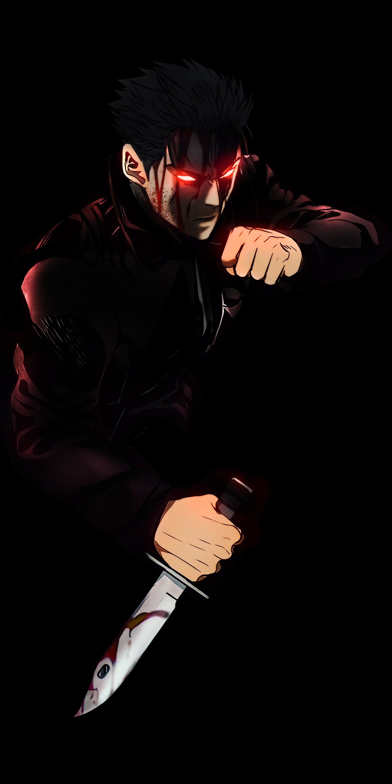 Manhwa : God of Blackfield // AMOLED WALLPAPER EDIT // (1308x2616) | Scrolller