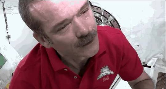 Manly tears in space! | Scrolller