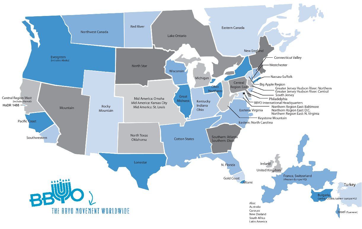 Map of regions | Scrolller