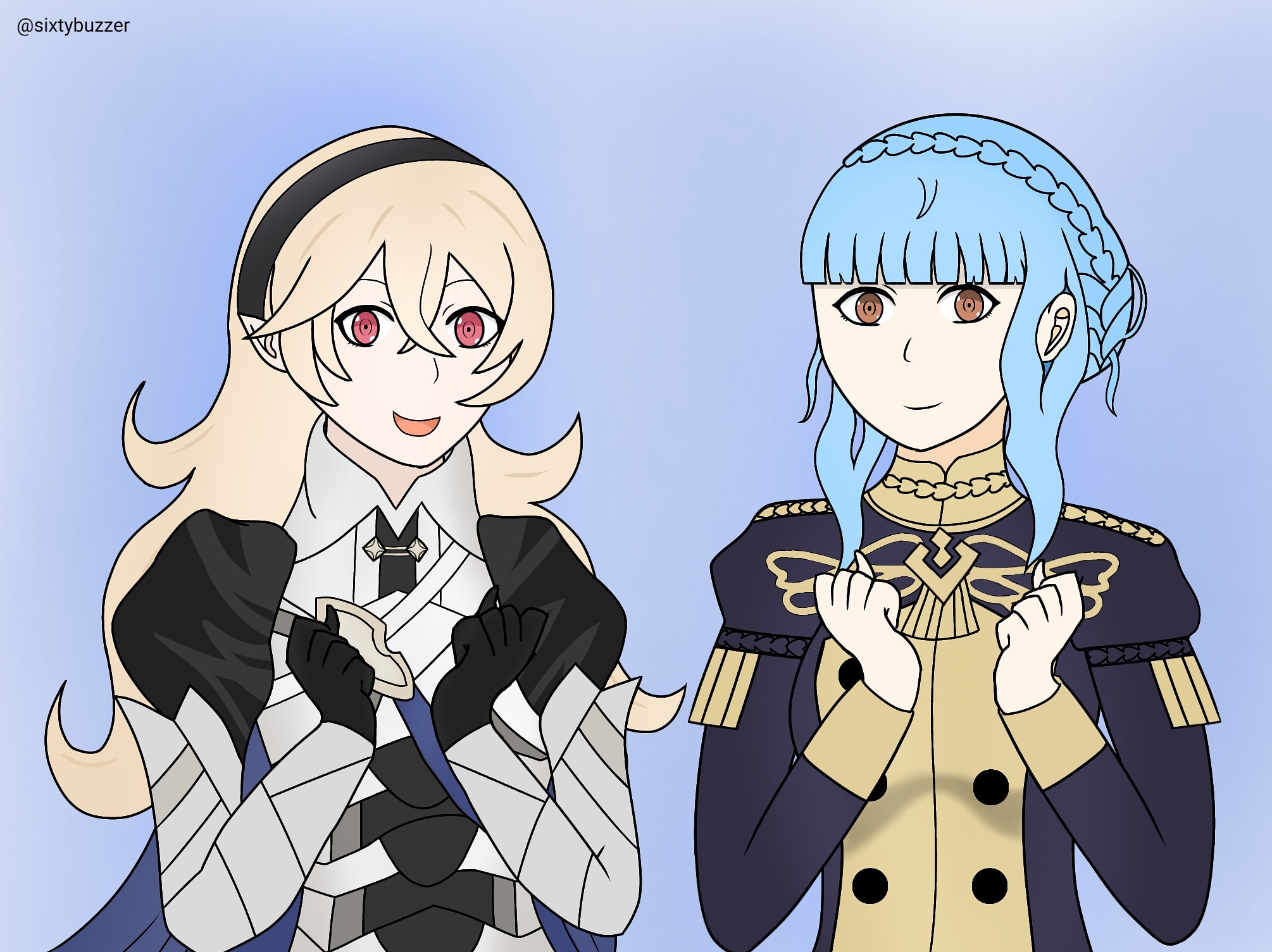 Marianne and Corrin fanart I drew | Scrolller