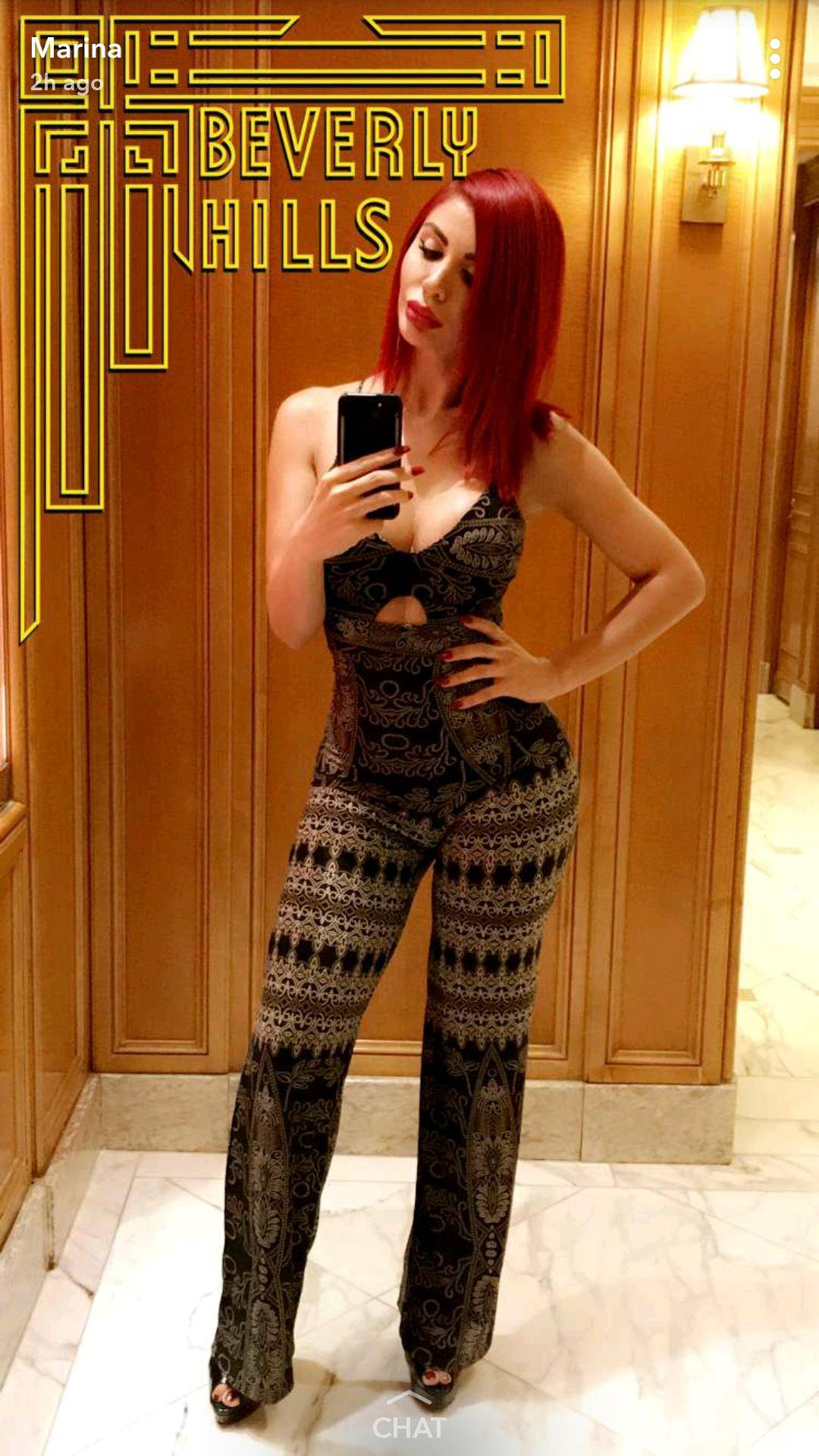 Marina Khoshaba in Beverly Hills | Scrolller