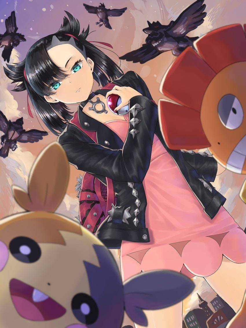 Marnie with Morpeko and Scrafty | Scrolller