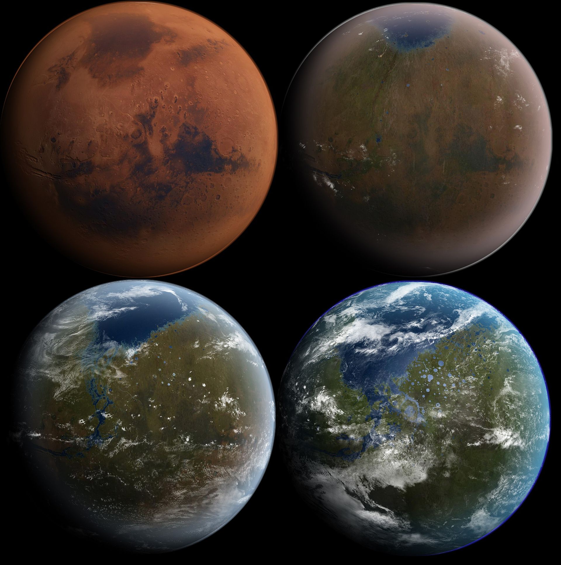 Mars terraforming phases | Scrolller
