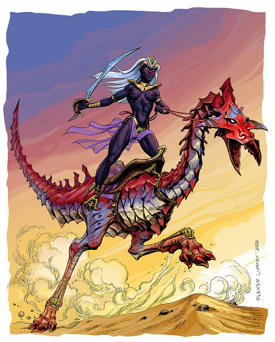 Martian Queen, by lipatov | Scrolller