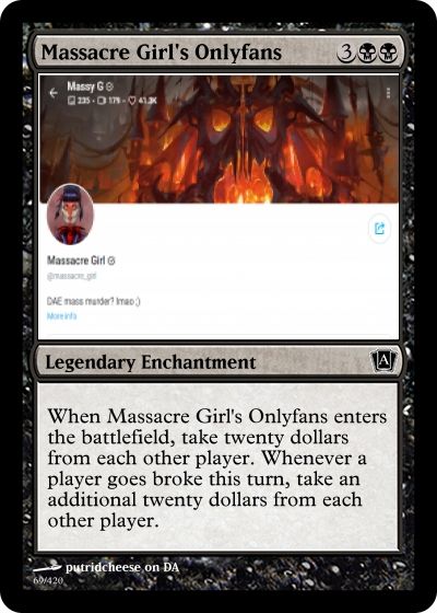Massacre Girl's Onlyfans | Scrolller