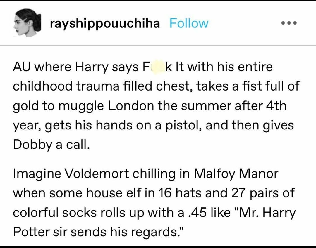 Master has given Dobby a gun! | Scrolller