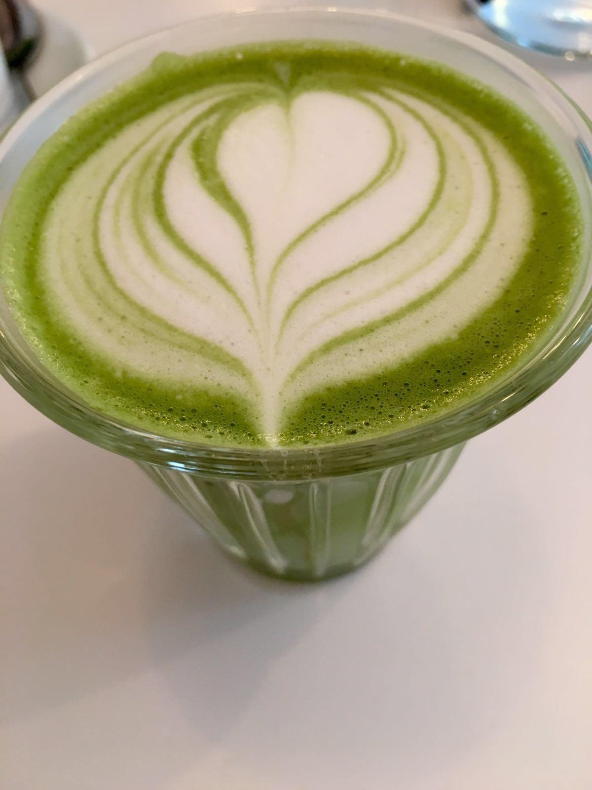 Matcha latte in Paris | Scrolller