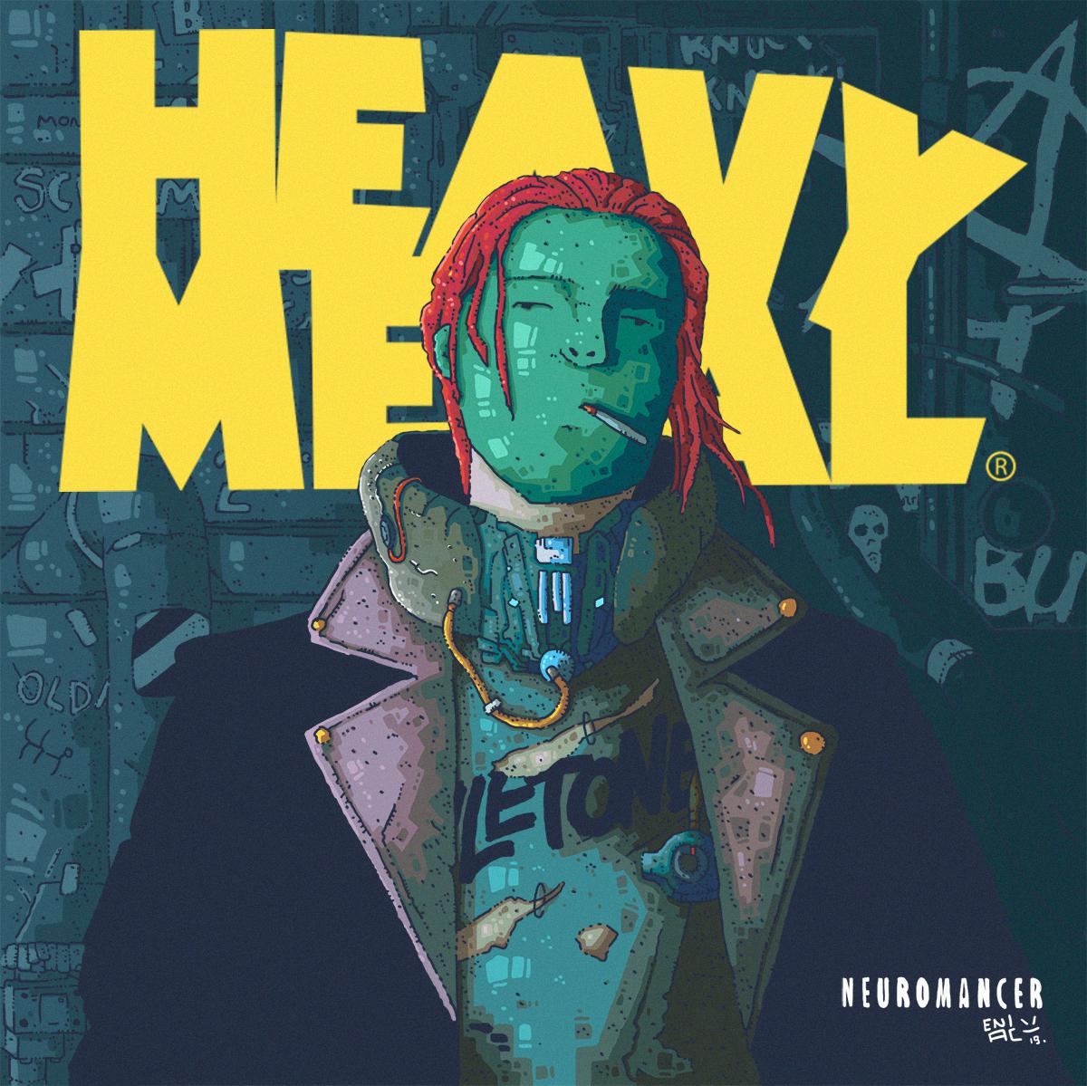 McCoy Pauley aka Dixie Flatline / Neuromancer / fanart cover | Scrolller