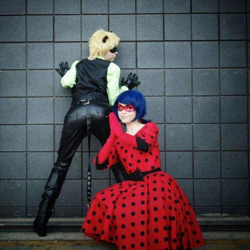 Me and my boyfriend as ladybug and cat noir because we all know ladybug was in charge 😈 | Scrolller