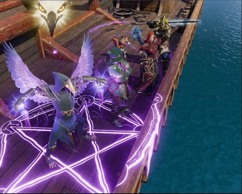 Me and the boys enjoying the view, on our first playthrough. | Scrolller