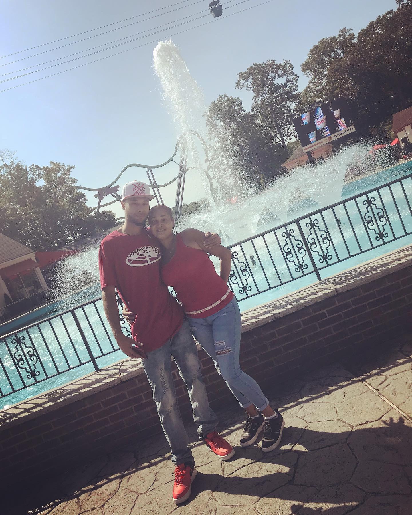 Me and the misses and six flags like 2 months ago | Scrolller