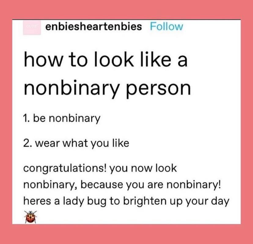 how to look non-binary | Scrolller