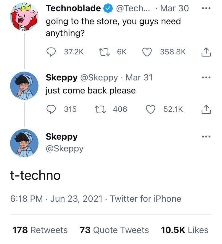 Me too Skeppy, me too | Scrolller