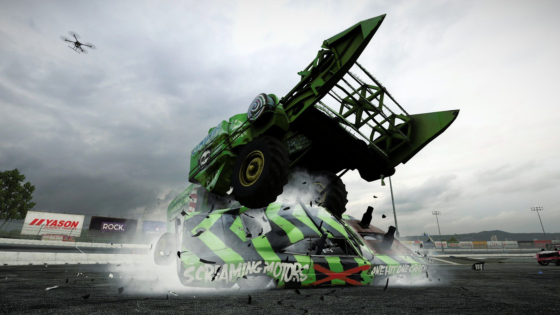 Mean green wrecking machine | Scrolller